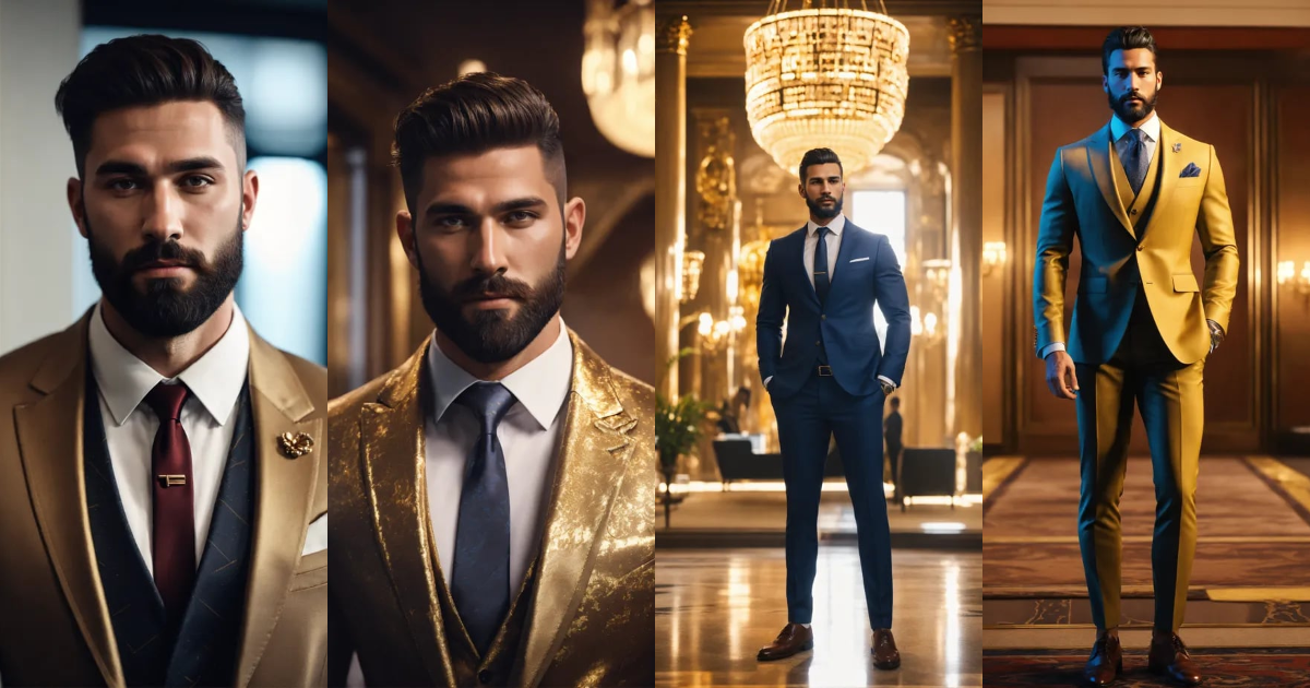 Lexica - Handsome, 30-year-old male, golden skin, egyptian features ...