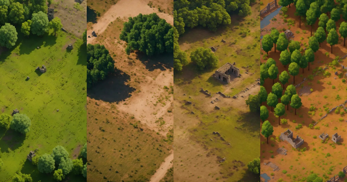 Lexica - Top down close up simple pixel image of an empty post ...