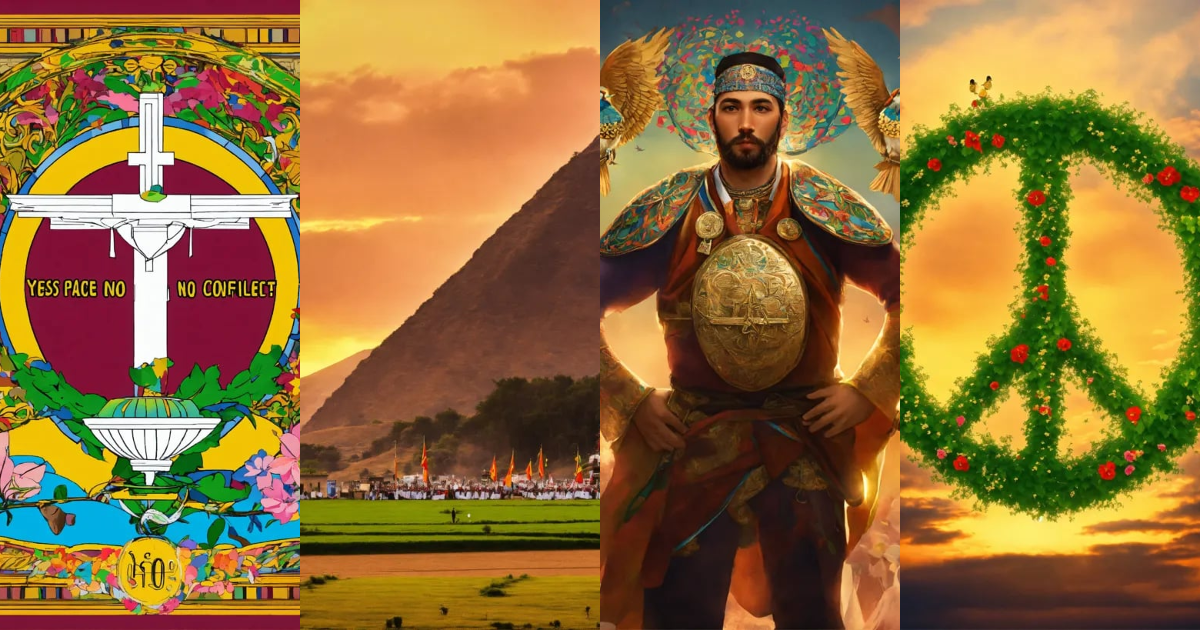 Lexica - Yes to peace, no to conflict.