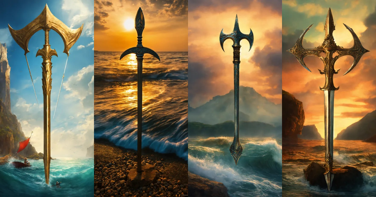 Lexica - A trident from a greek god