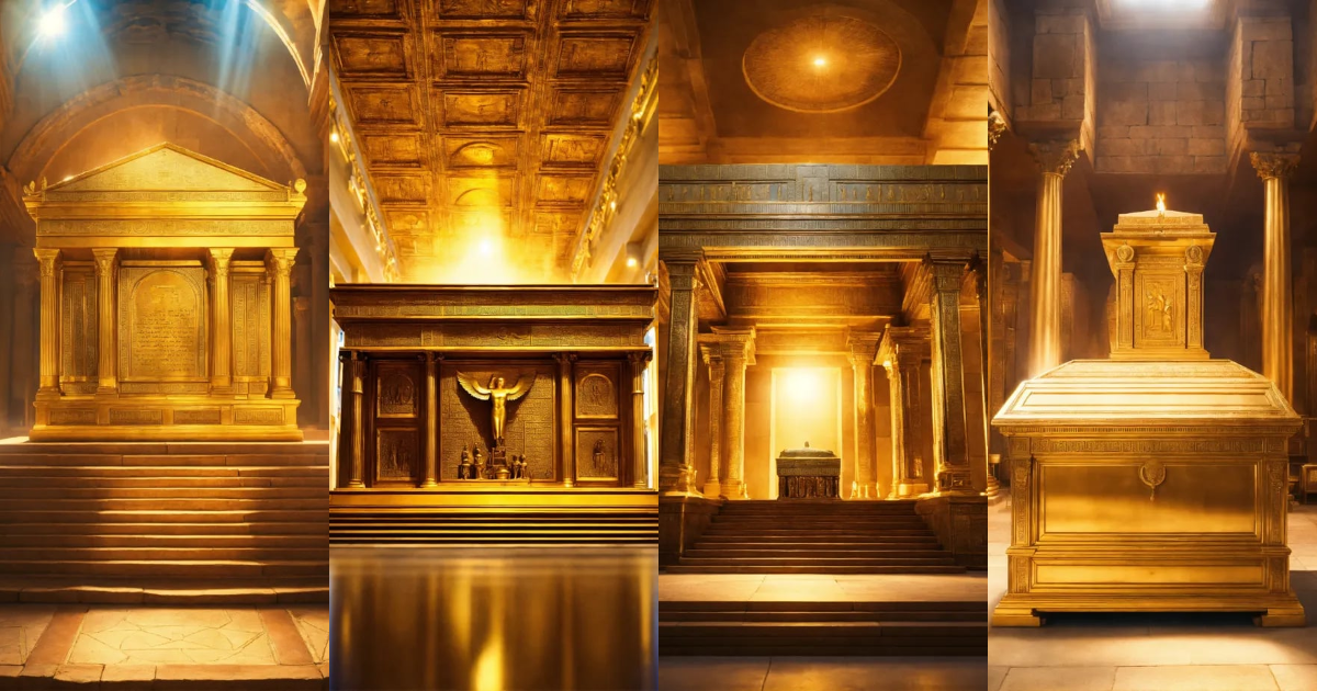 Lexica - Ark of the covenant inside the temple of solomon, ancient ...