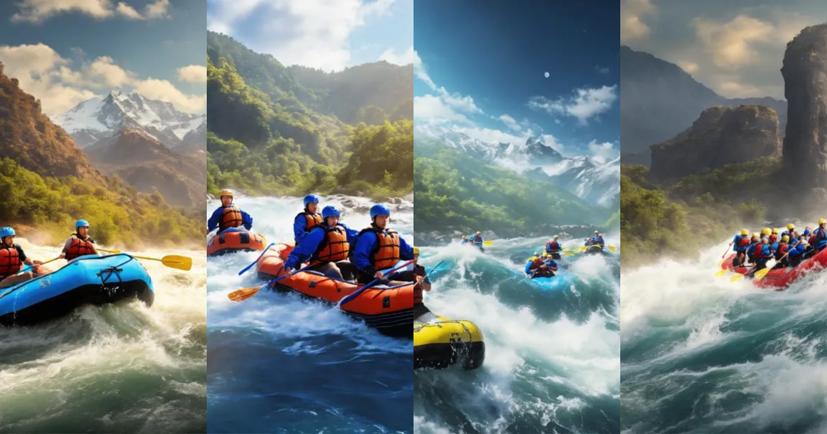 Lexica - Mdjrny-v4 style, highly detailed image, explorer white water ...