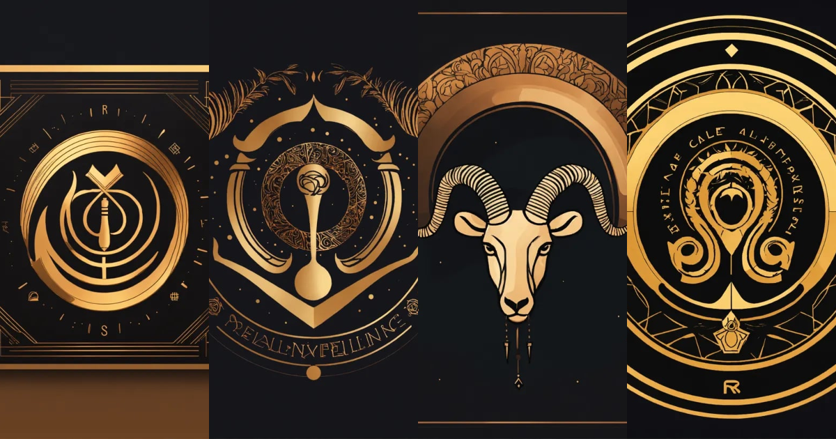 Lexica - Square flat design logo, materialistic icon style, flat style ...