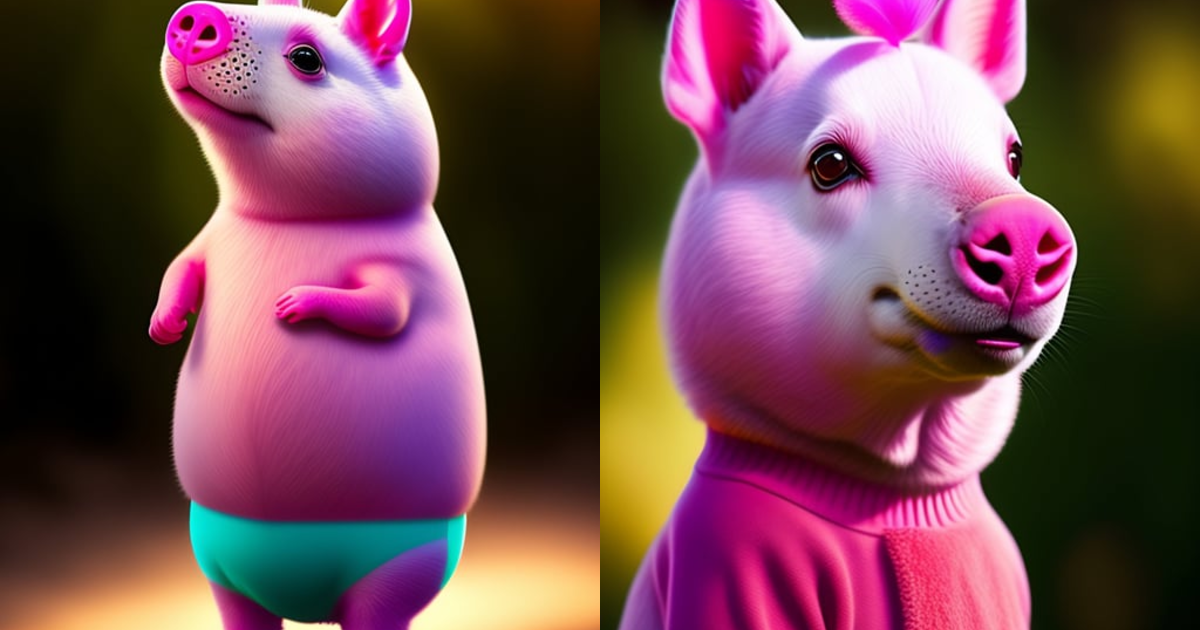 Lexica - A soul-absorbing animal, he looks very cute, much like Peppa pig