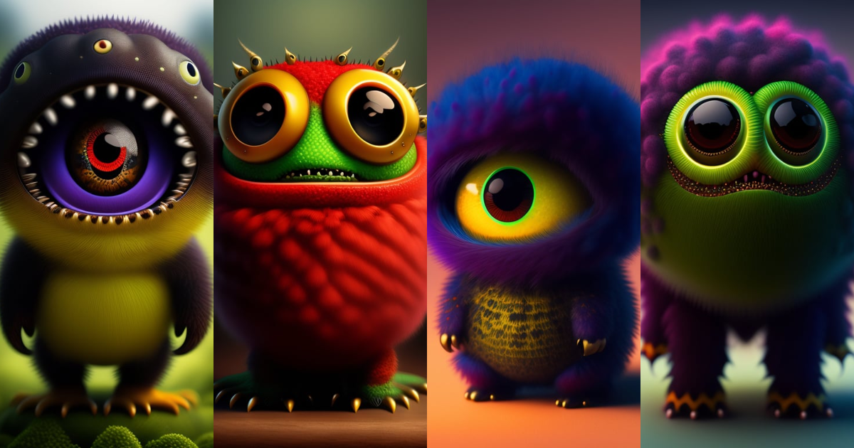 Lexica - A small monster covered in several eyes