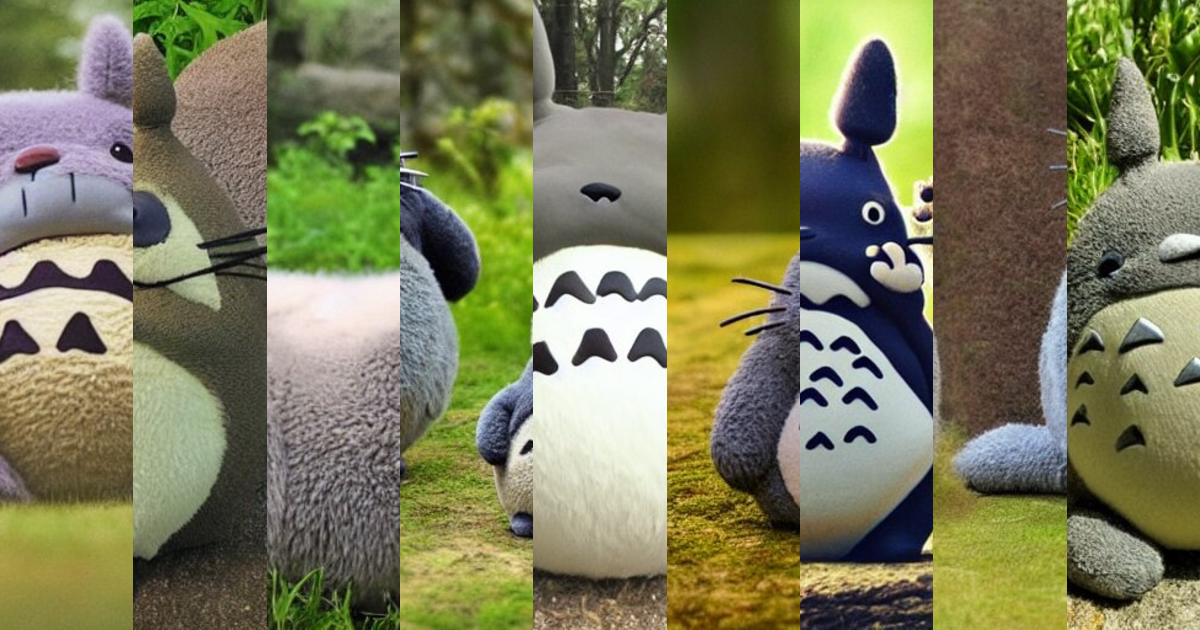 Lexica - Real life totoro, cute!!!, happy!!!, chunky!!!, content ...