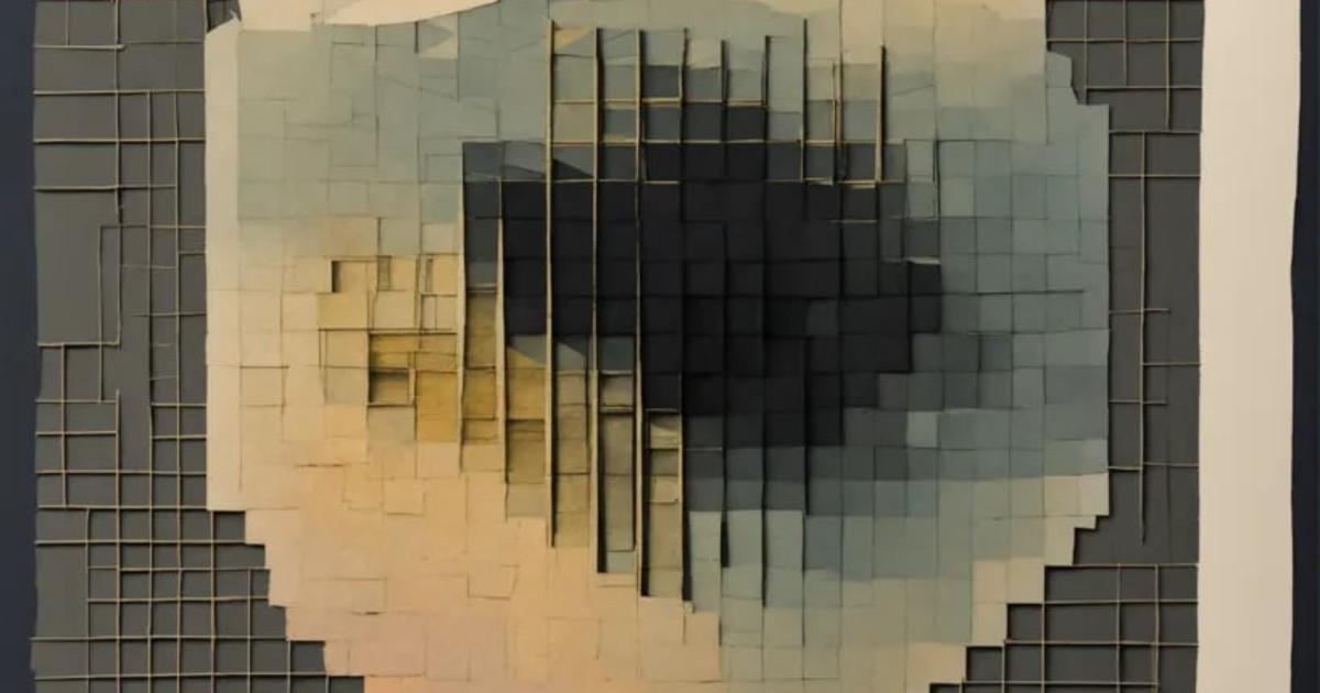 Lexica - Fragments, riso design, texture, pastels black cream, forgetting