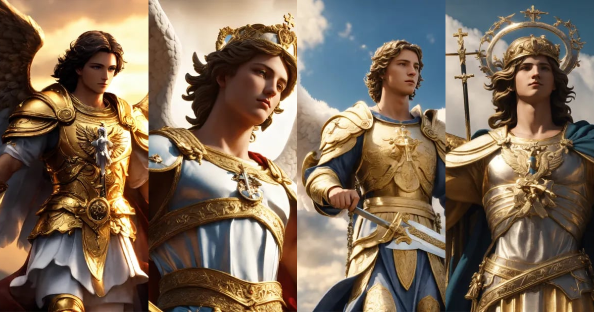 Lexica - Unreal engine render of a Beautiful 8k triumphant Saint ...