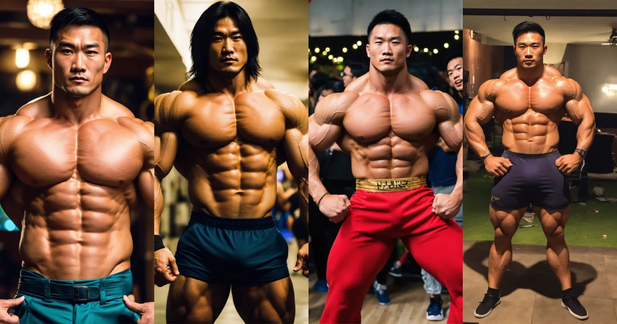 Lexica - 30-year-old man with big muscles, big bodybuilder, body like a ...