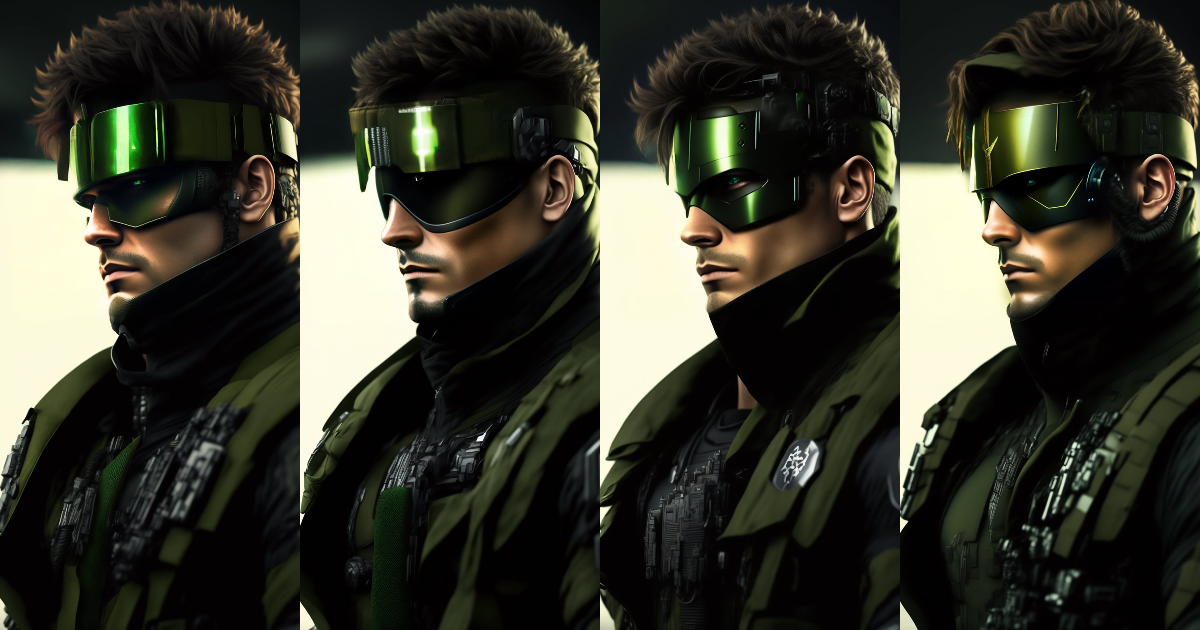 Lexica - Solid snake cyborg ,tech, suit, military ,sci-fi ,symmetry ...