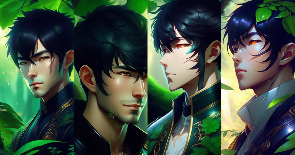 Lexica - Anime key visual of a 30yo developer man, short crew cut ...