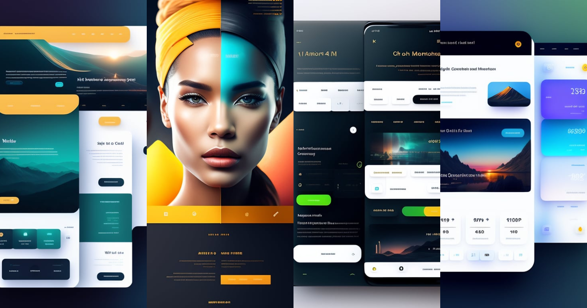 Lexica - High conversion website mind healer minimalist ui. ux 4k