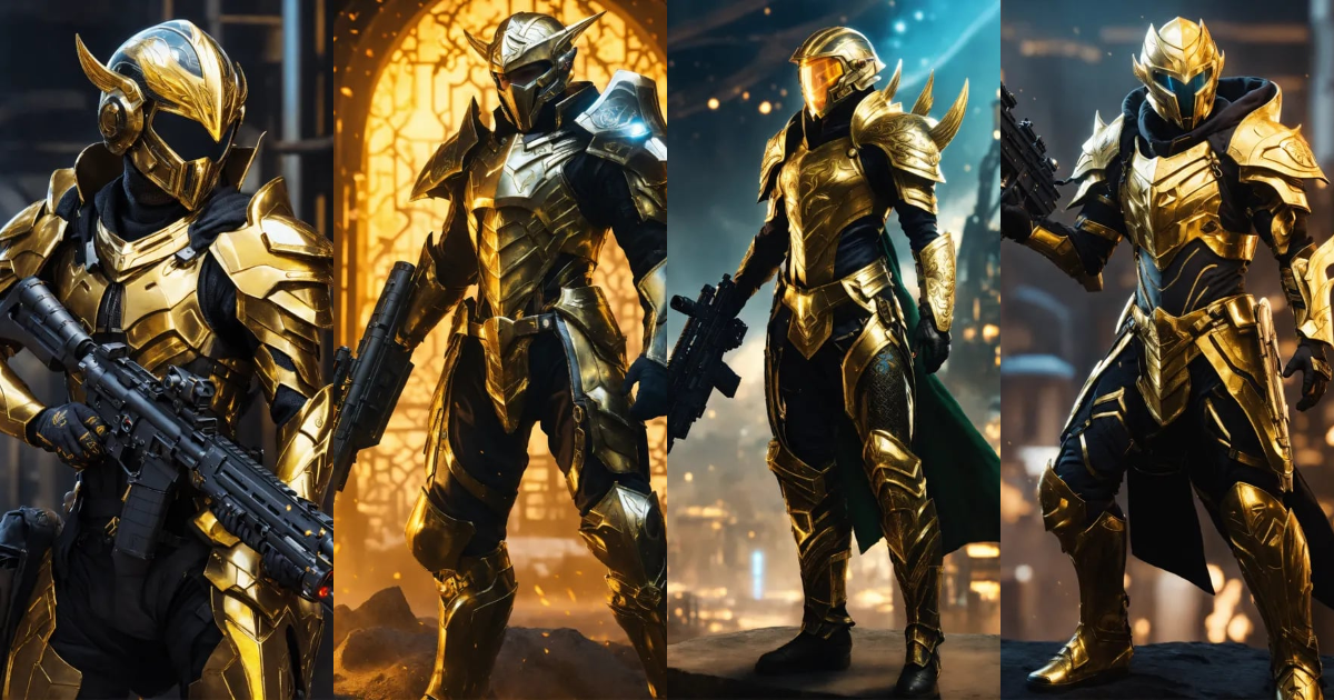 Lexica - High elf sci fi soldier wearing heavy sci fi elven armor ...