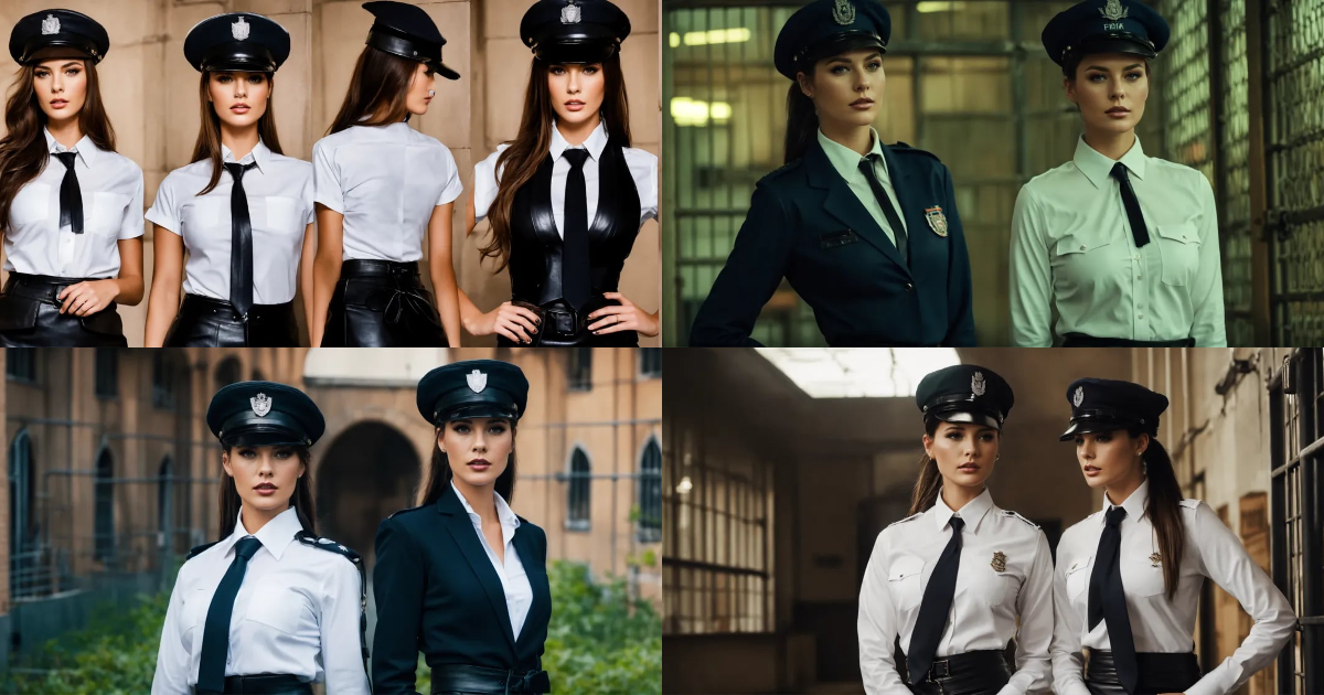 Lexica - Two stunning european mistress women fashion models looking ...