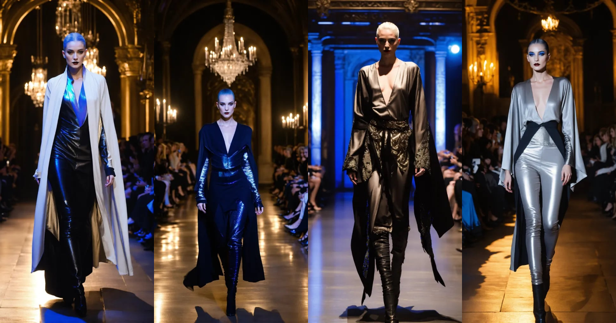 Lexica - Lothlorien androgynous royal vampire walking runway during ...