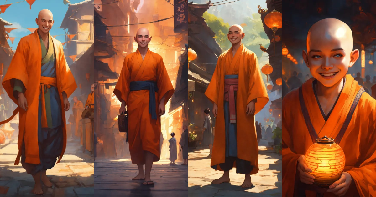 Lexica - Detailed skinny male halfling, grinning with playful ...