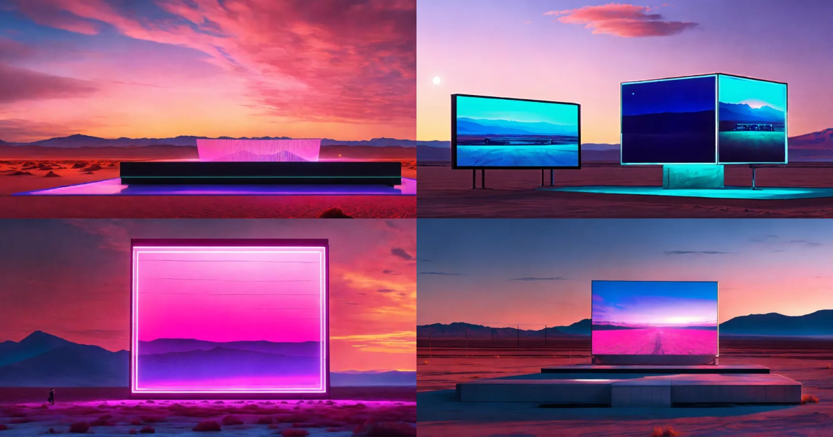 Lexica - A beautiful, sharp focus, massive square LED display in the ...