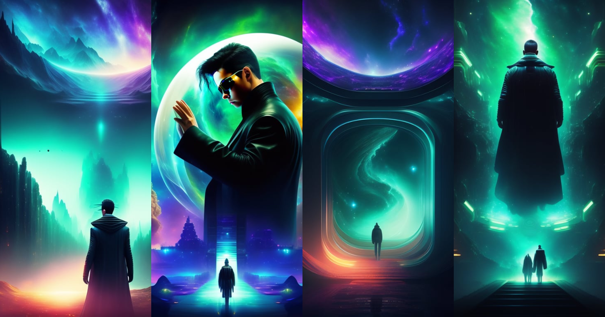 Lexica - As you enter the Matrix, you find yourself transported to a ...