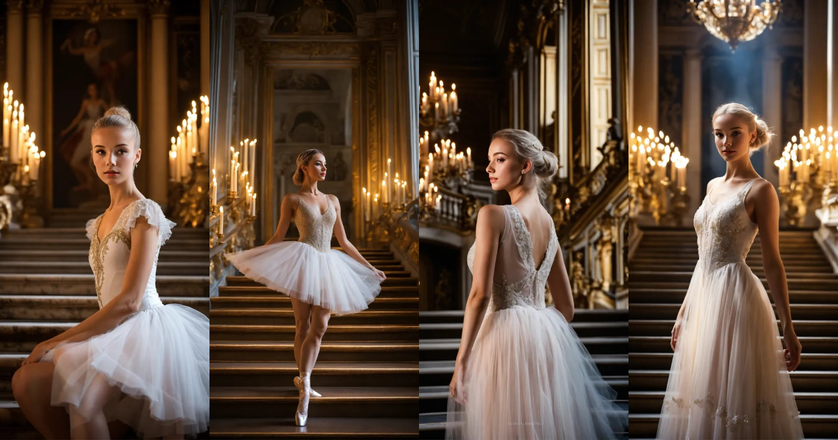 Lexica - Focus on the face, close-up on the Ballerina, ballet dancer ...