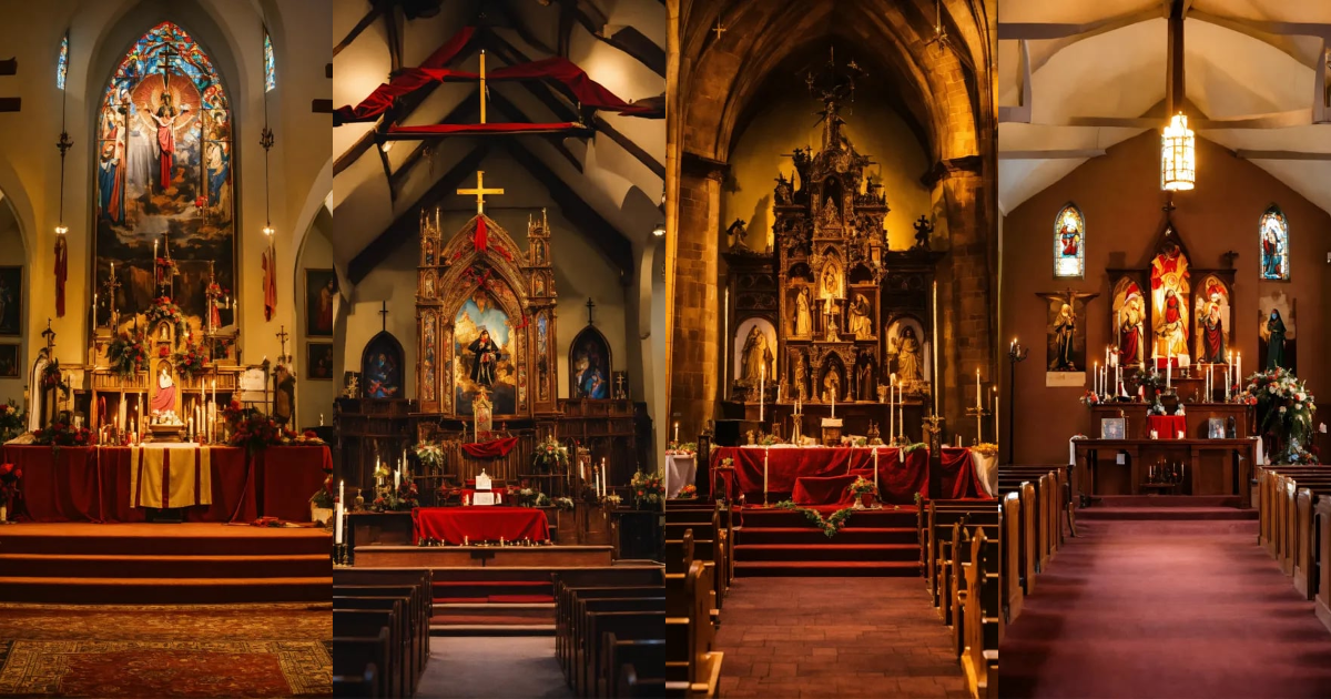 Lexica - Demons worship church alter