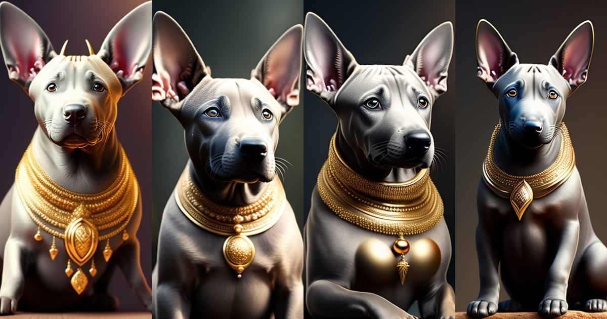 Lexica - Cute and adorable cartoon grey thai ridgeback baby as a ...