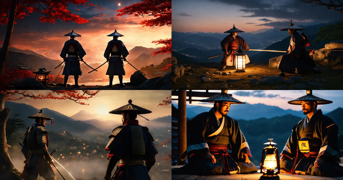 Lexica - High quality, 8K Ultra HD, hyper-realistic of Shogun soldiers ...