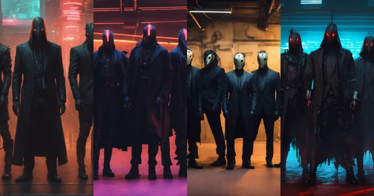 Lexica - A group of creepy evil abstract non-human horror creatures ...