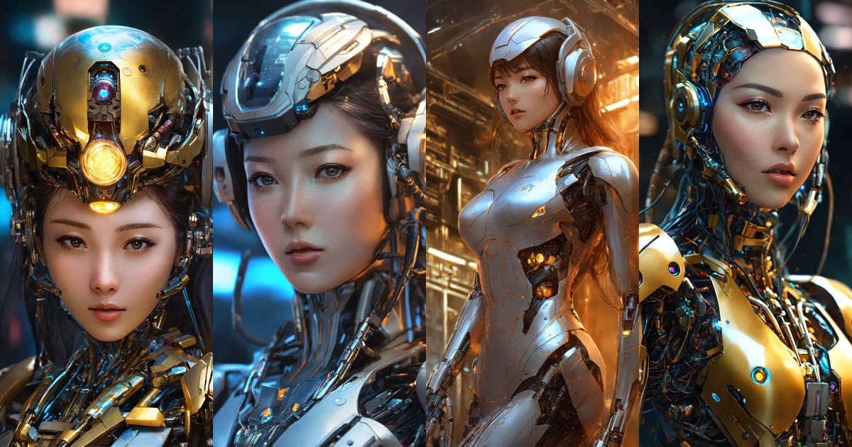 Lexica - Cybergirl, sci-fi, fantasy, 8k, soft light, volumetric ...