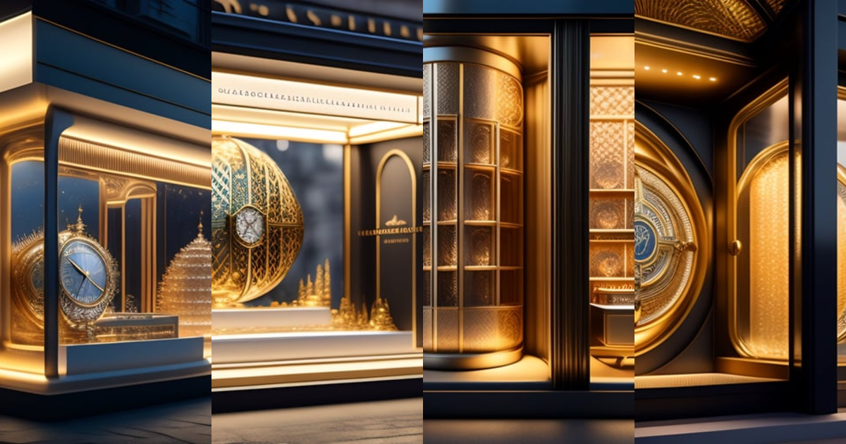 Lexica - Vacheron constantin watch store window display, accumulation ...