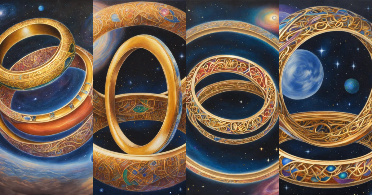 Lexica - Realistic colored pencil drawing of magical two large gold ...