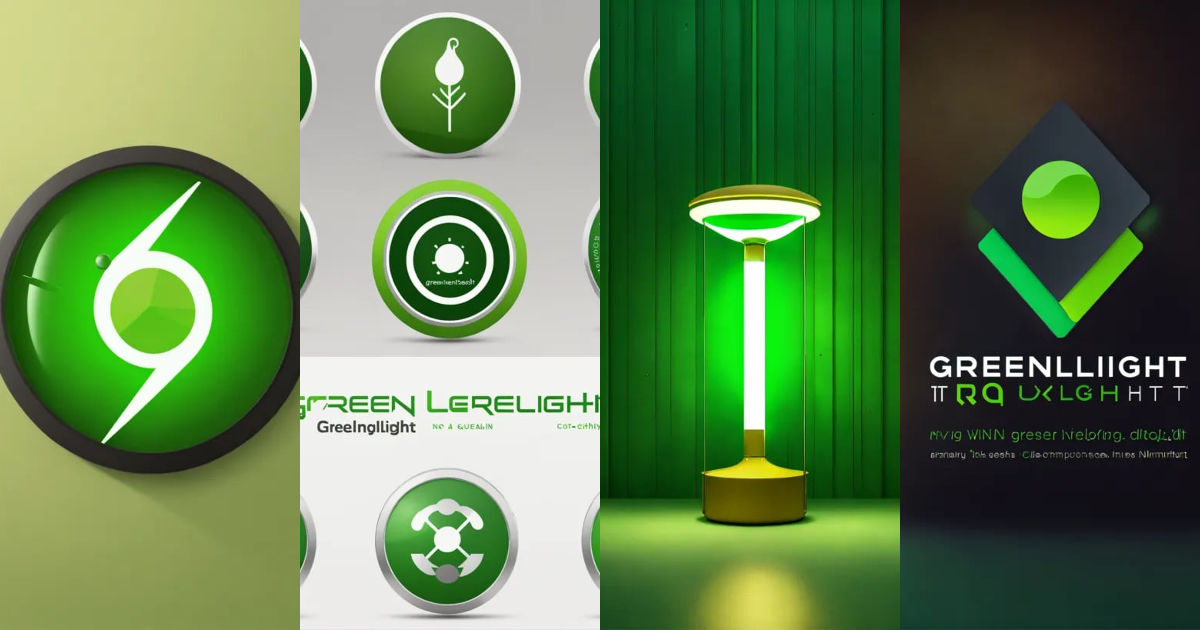 Lexica - Generate a logo for Greenlight-IT, a IT company that ...