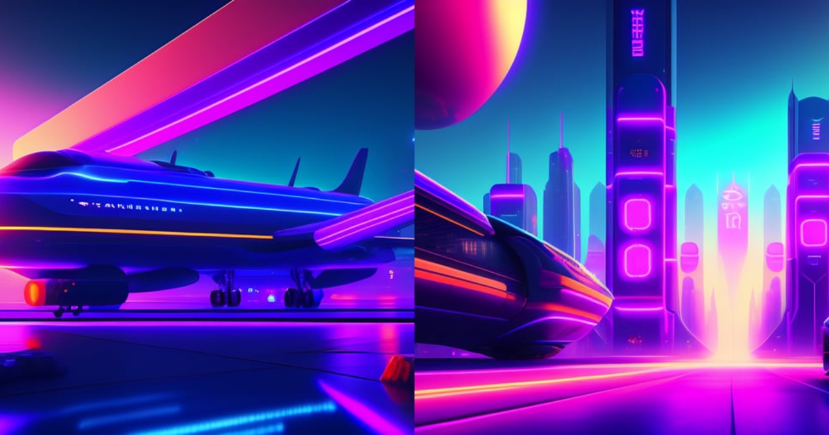 Lexica - Gaming background, highly detailed, retrowave neon effect ...