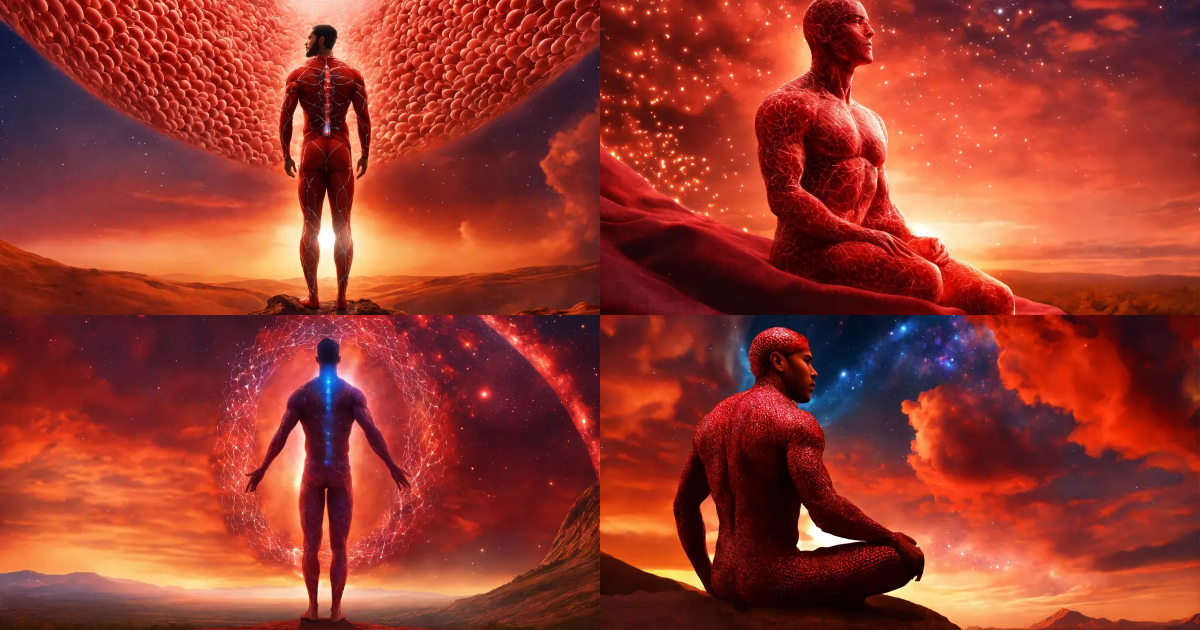 Lexica - Spiritual healing, well built man, dna strands, 4k resolution ...