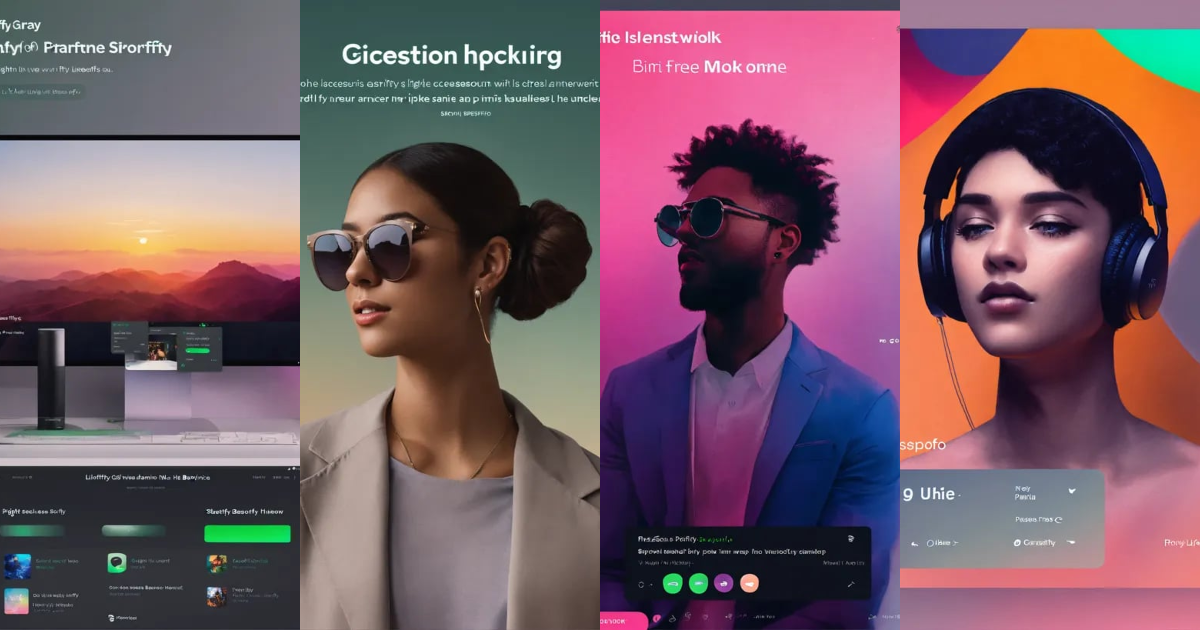 Lexica - Spotify brand playlist success with light gray gradient background