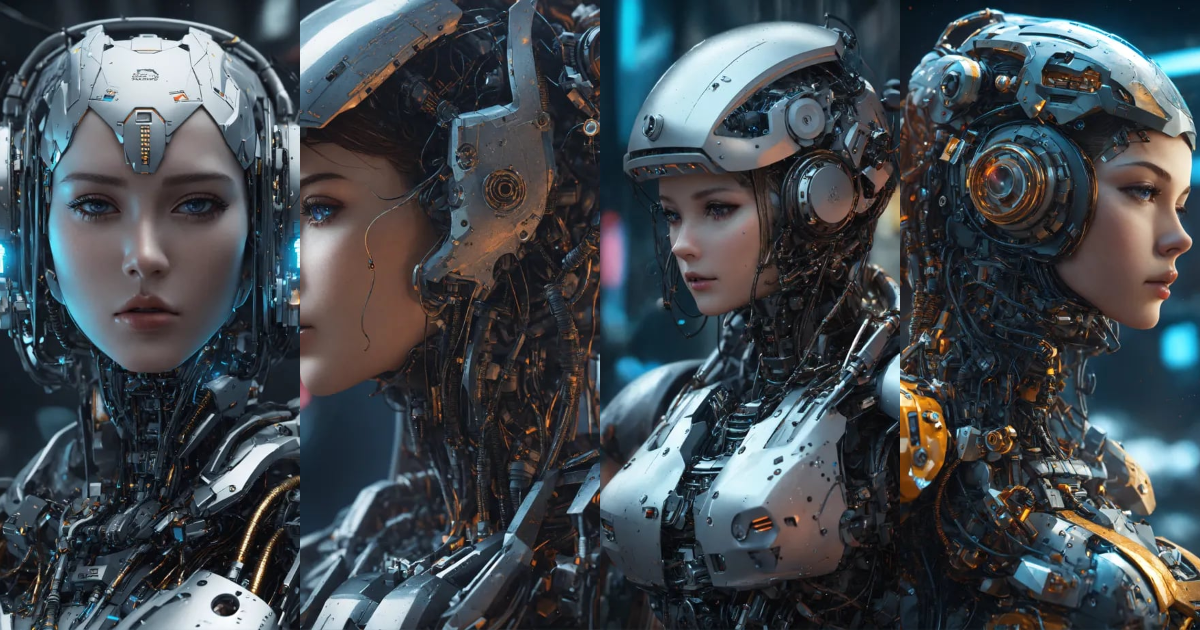 Lexica - Beautiful robot girl, High Definition HD, High Detail, UHD Pen ...