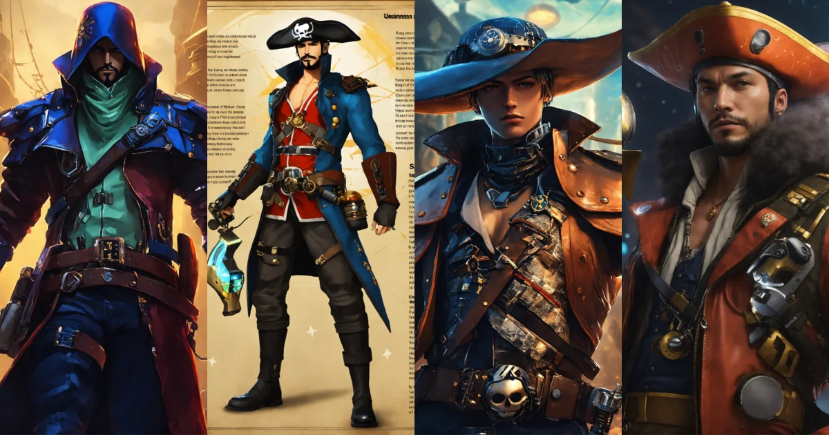 Lexica - Imagine a unique character inspired by the One Piece universe ...