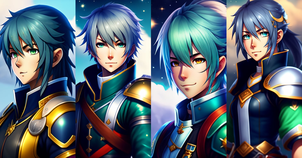 Lexica - Protrait, riku from kingdom hearts, sakimichan, grey hair ...