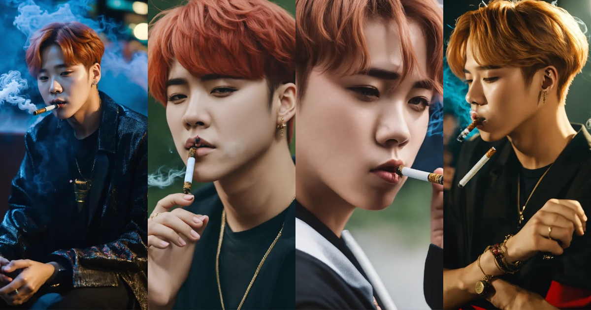 Lexica - Park Jimin bts smoke sigarets