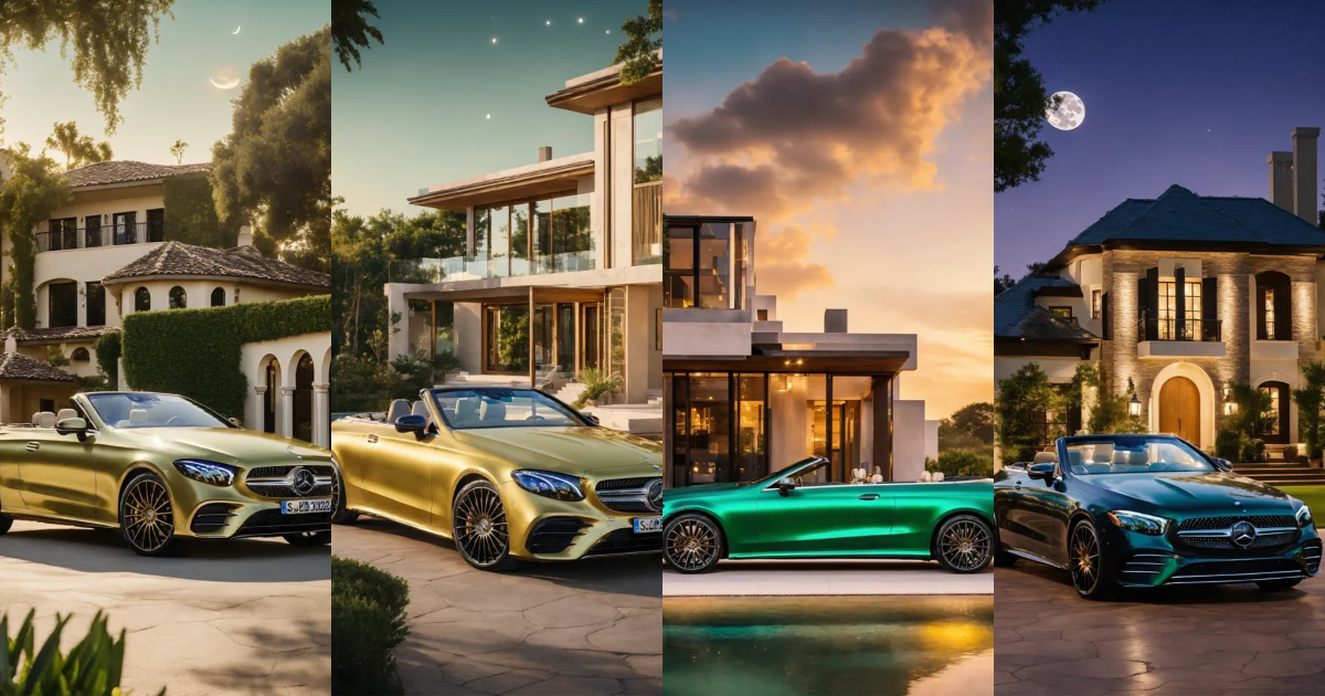 Lexica - 2022 Mercedes e350 brown and Gold trim. Convertible with ...