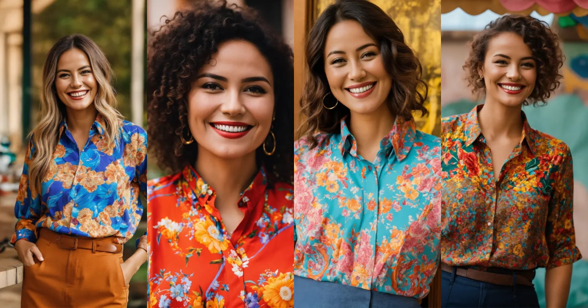 Lexica - A photo of a woman wearing a custom-made shirt. The shirt is ...