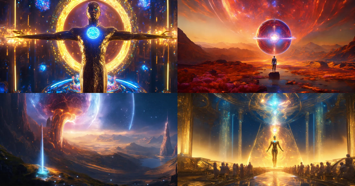 Lexica - God and humanity singularity, holy, advanced Godlike ...