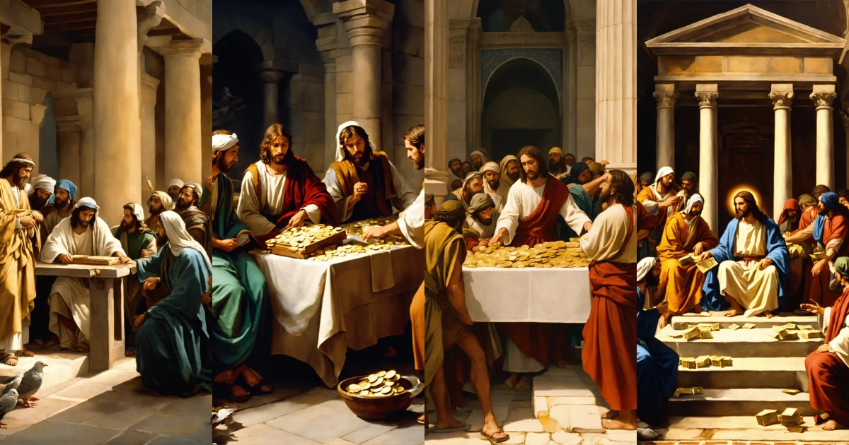 Lexica - Jesus entered the temple courts and drove out all who were ...