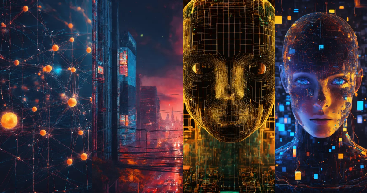 Lexica - Visual representation of AI deep neural network, visually ...