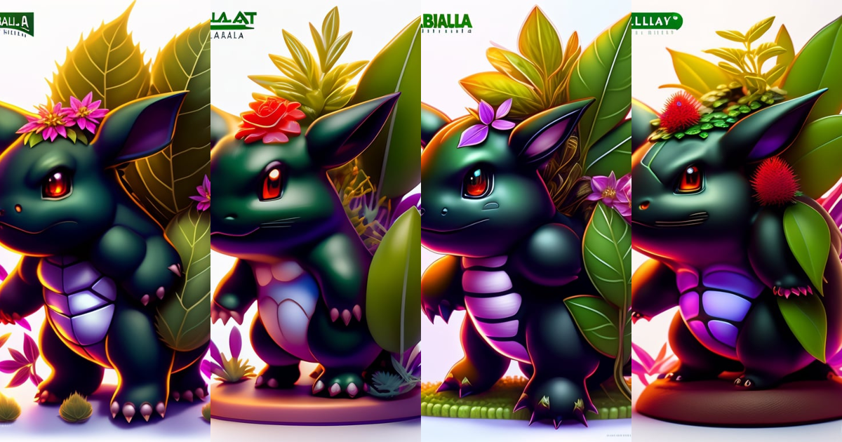 Lexica - A single one bulbassaur pokemon art in direct sunlight of ...