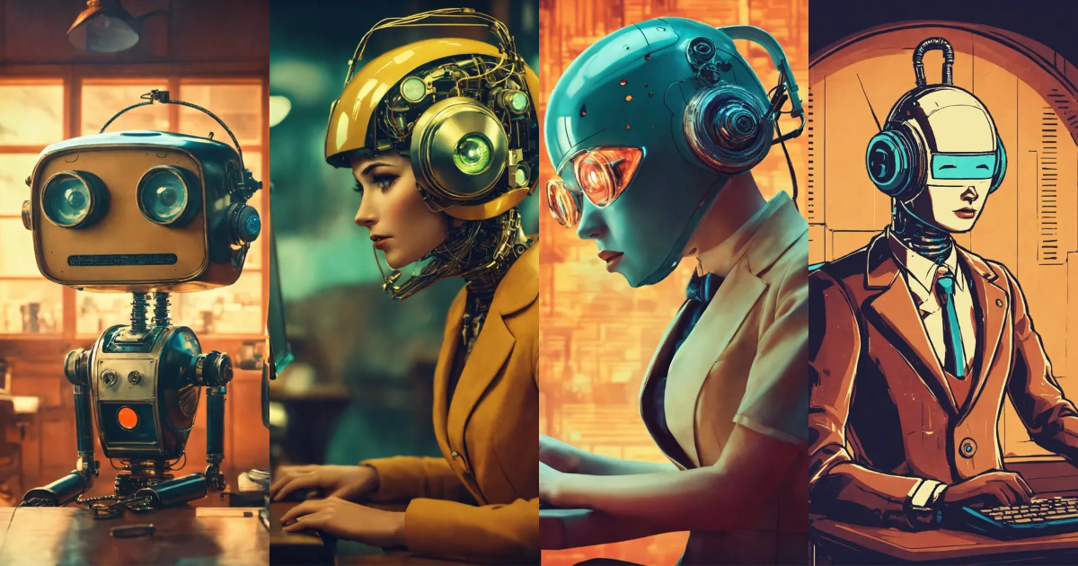 Lexica - Portrait of a human like chatbot, very empathetic with a ...