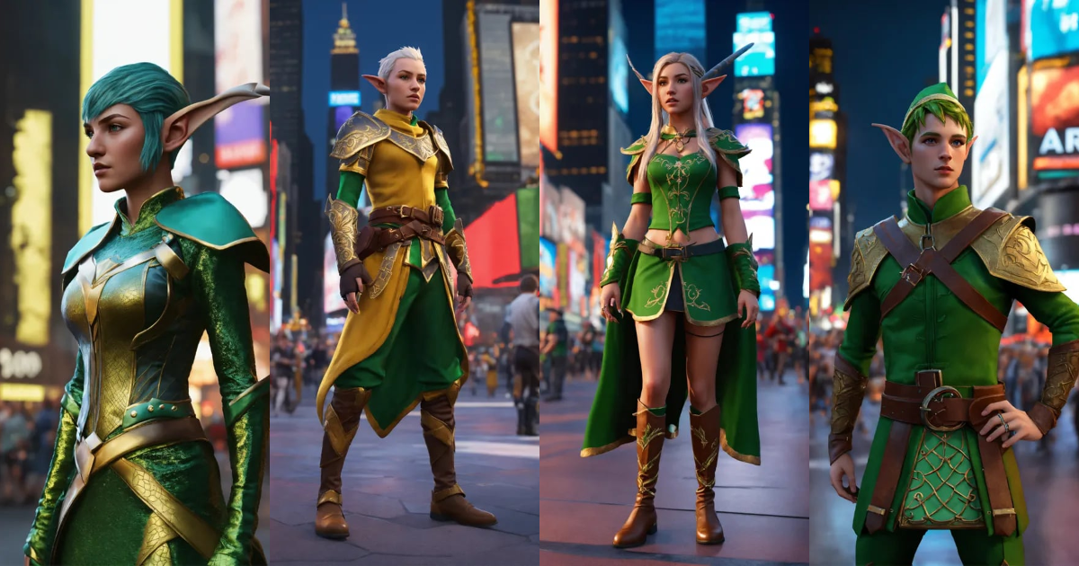 Lexica - Hi Res keyshot render of a realistic elf from runescape ...