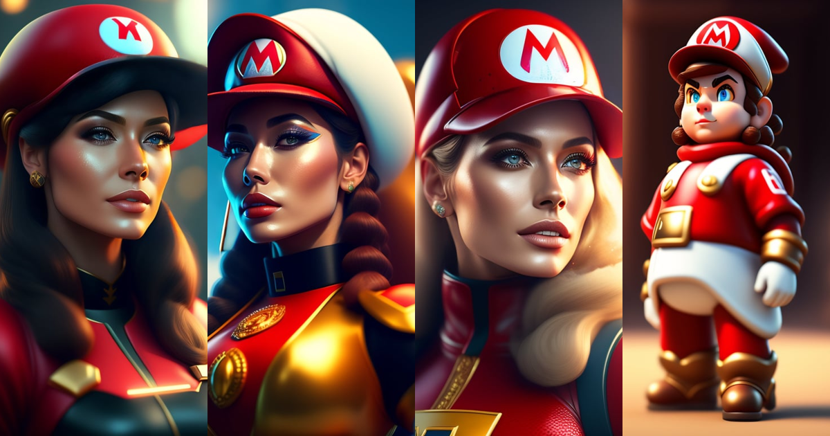 Lexica - Elong Musk as a super mario game character, hyper detailed ...