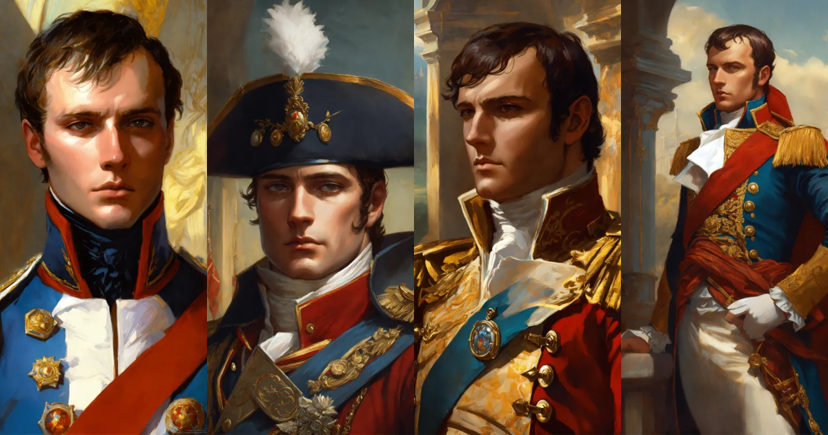 Lexica - Napoleon Bonaparte as a fantasy D&D character, portrait art by ...