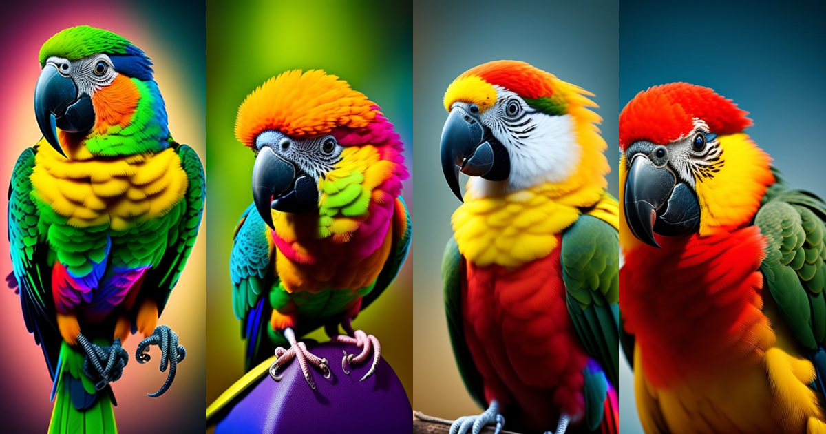 Lexica - Parrot as rap singer