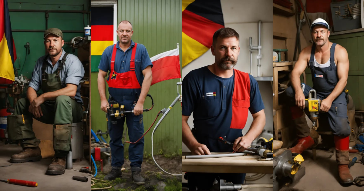 Lexica - German plumber who is working with things that refer to the ...